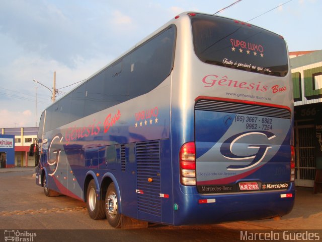 LP Gênesis Bus 1001 em Juína por Marcelo Guedes - ID:640522 - Ônibus Brasil