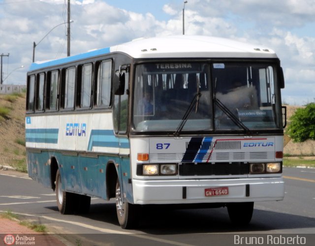 Editur 87 em Teresina por Bruno Roberto - ID:409074 - Ônibus Brasil
