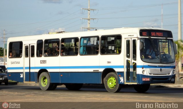 Viação Santana 02091 em Teresina por Bruno Roberto - ID:450755 - Ônibus ...